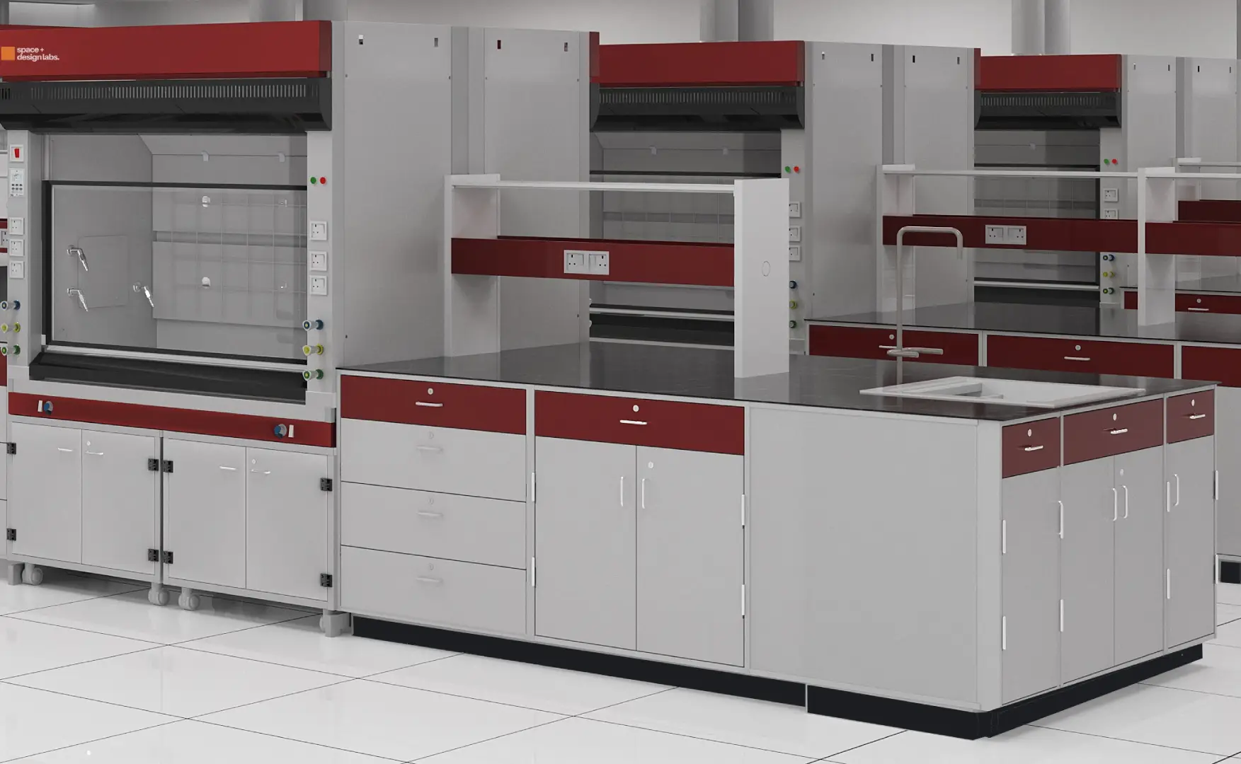ENDURE Lab Casework-Plinth System